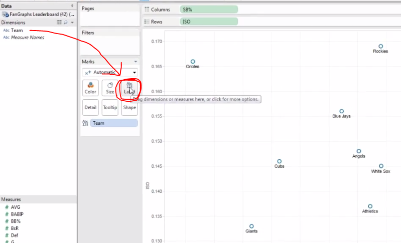 How to Use Tableau for Baseball Data | TechGraphs