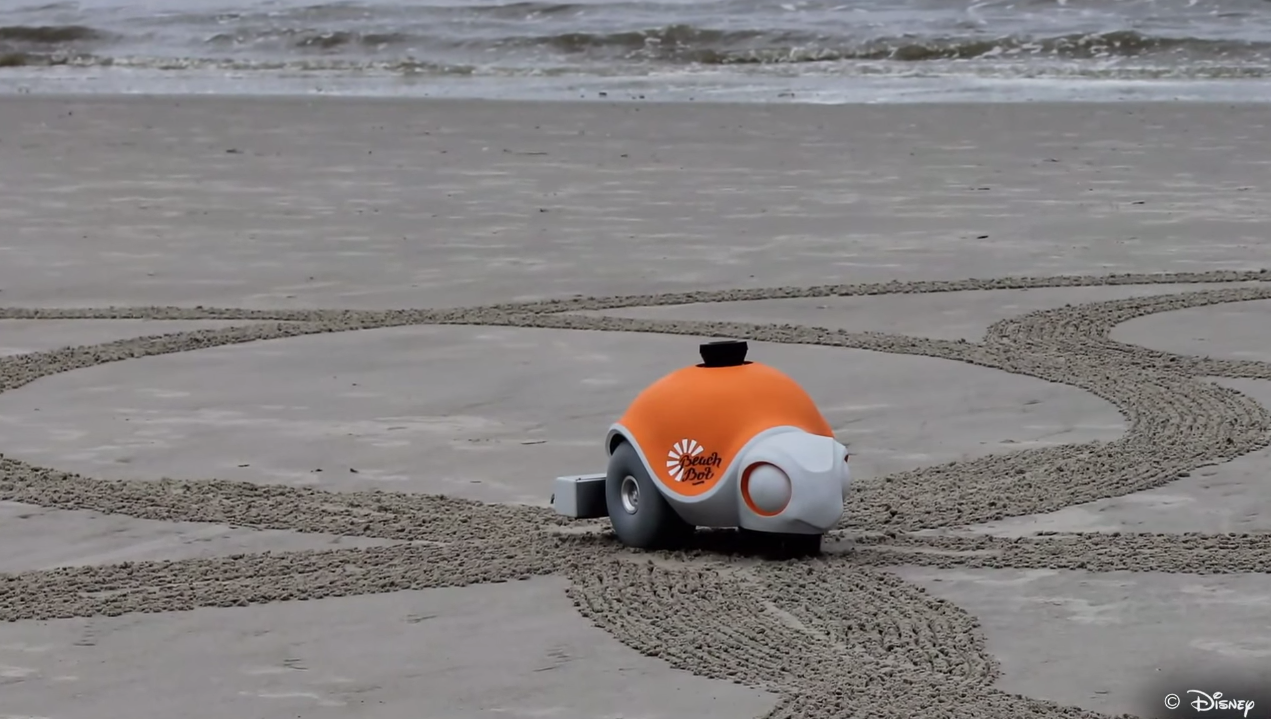 Finally, a Robot Turtle that Doodles in the Sand | TechGraphs
