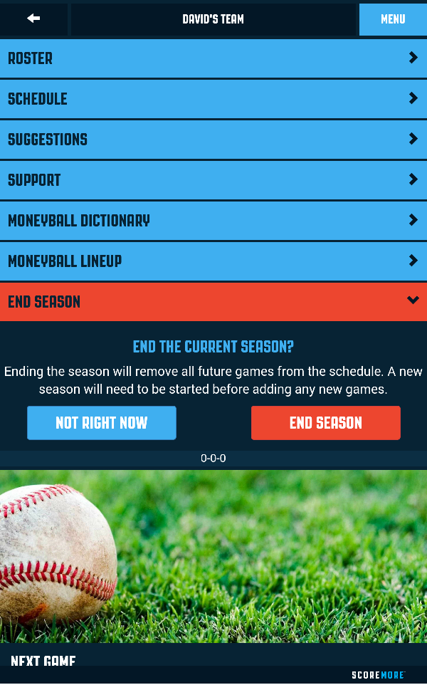 Review: ScoreMore Baseball App | TechGraphs
