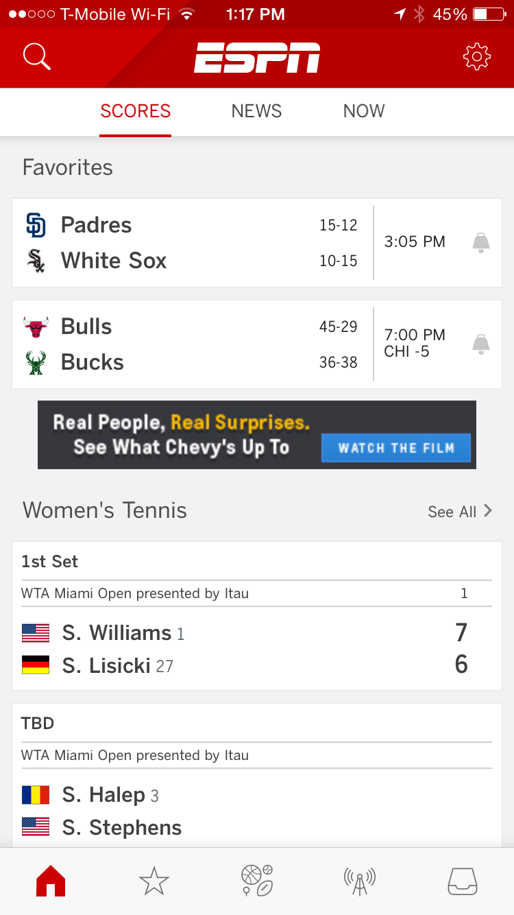This Isn’t April Fools, ESPN Launches First Site Redesign Since 2009 ...