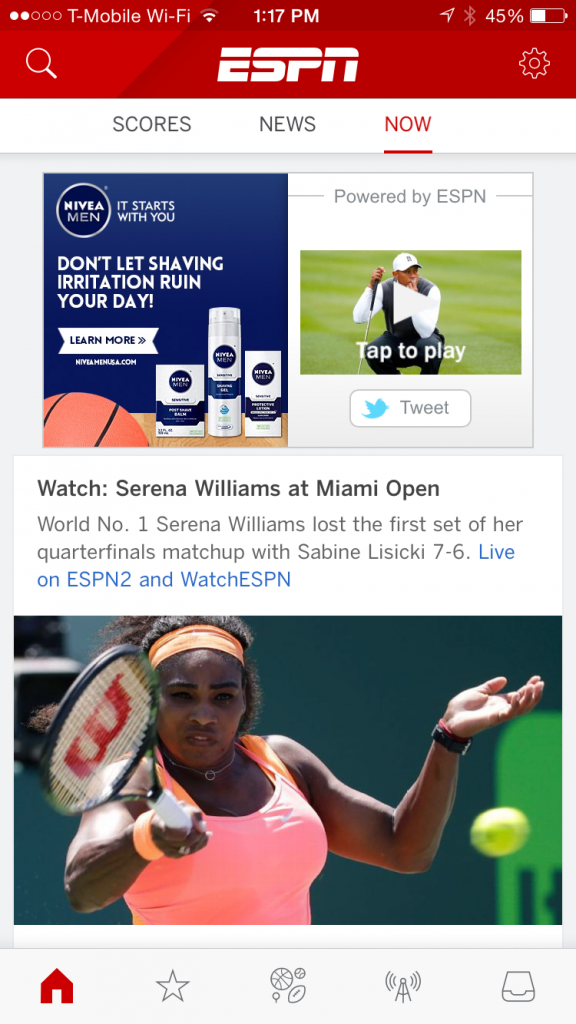 This Isn’t April Fools, ESPN Launches First Site Redesign Since 2009 ...
